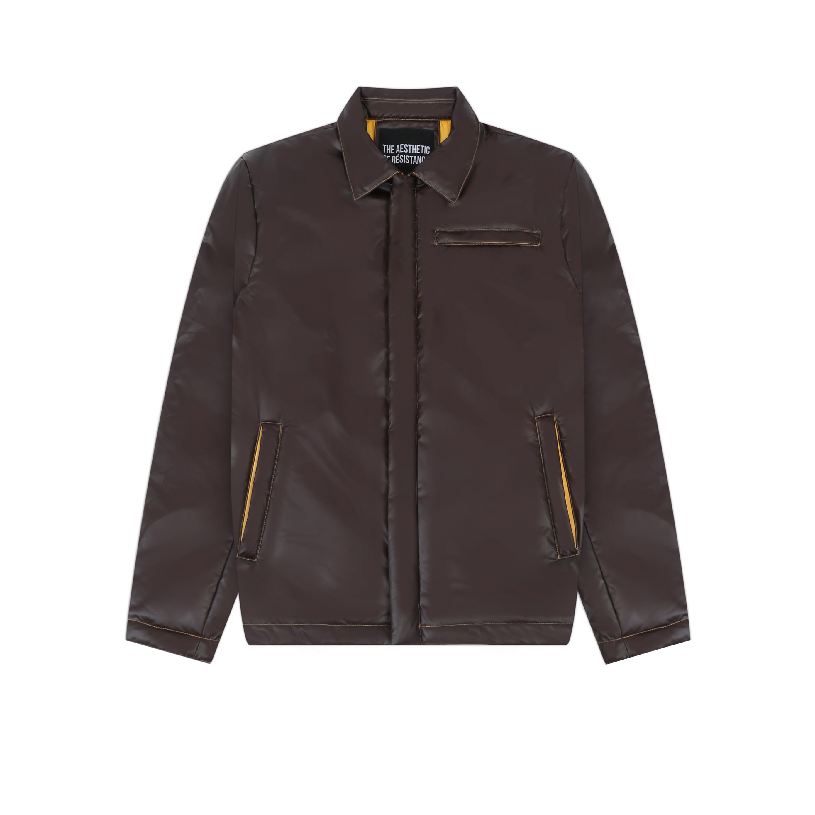 Crime Scene Thermochromic Jacket Yellow/Brown - The Aesthetic Of Résistance